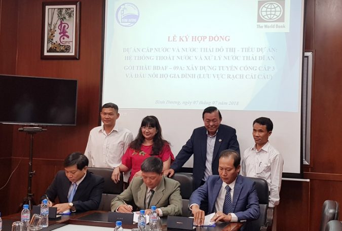 Ký Hợp đồng thi công Gói thầu BDAF-09A: Xây dựng tuyến ống cấp 3 và đấu ...